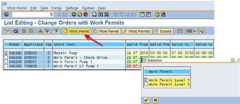 Solved Work Permit Managment Sap Community