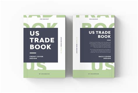 Us Trade Book Mockup Masterbundles