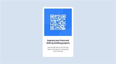 frontend mentor qr code component main with tailwind coding challenge