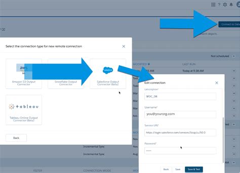 Output Connector To Salesforce