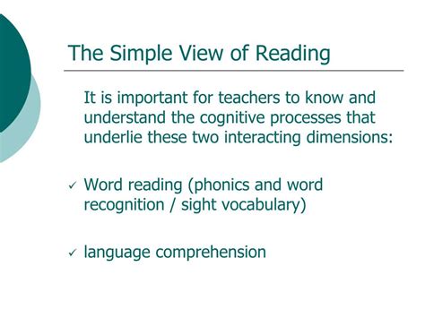 Ppt Beyond Decoding Teaching Comprehension In Reading Powerpoint Presentation Id 3927714