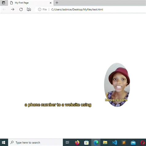 how to add a phone number to a website 💻 jadexartsacademy coding school programming short