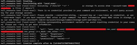 Terraform Getting Mange Access Details For Data Lake Containers Stack Overflow