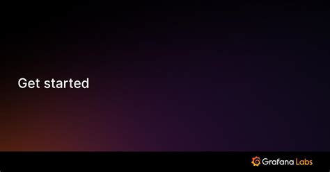 Get started | Grafana Cloud documentation