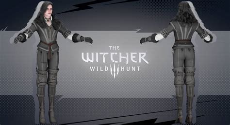Fbx Yennefer The Witcher 3 3d Model By Nekopixil On Deviantart