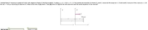 solved me s moves at a soe e time of e event inertial