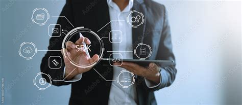 Sdk Software Development Kit Programming Language Technology Concept