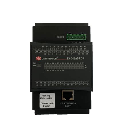 un ex d16a3 ro8 unitronics expansion module 16 digital inputs 3