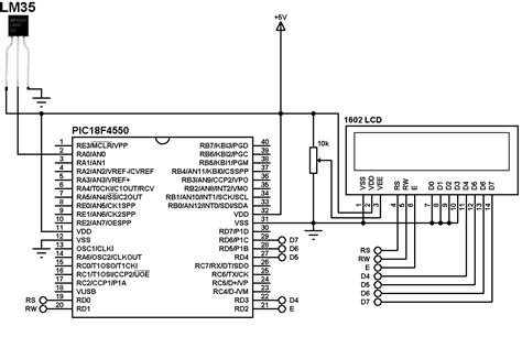 Interfacing Lm35 Temperature Sensor With Pic18f4550 Ccs C