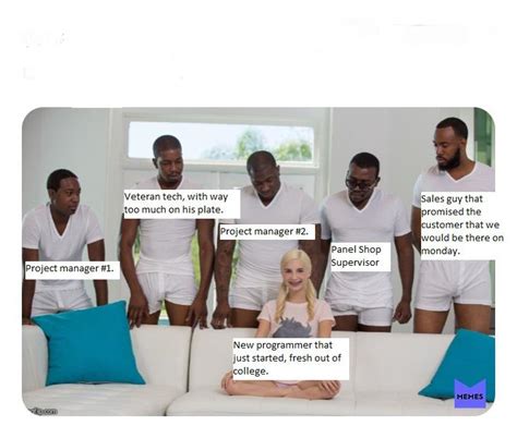 White Girl Surrounded By Black Guys Meme