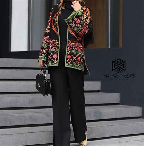 مدل مانتو سوزن دوزی اینستاگرام 2024؛ که اخیرا در اینستا خیلی ترند شده