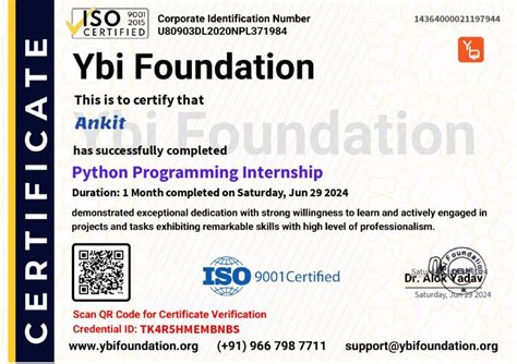 Ankit Gujjar On Linkedin Pythonprogramming Internship