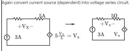 Again Convert Current Source Dependent Into Voltage