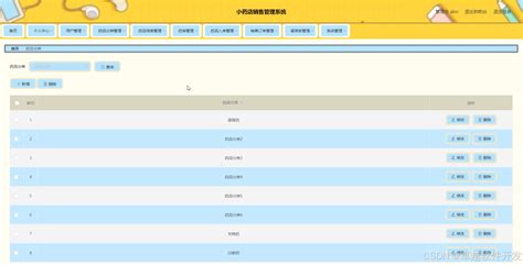 【java计算机毕业设计】基于springboot小药店销售管理系统【源代码数据库lw文档开题报告答辩稿部署教程代码讲解】