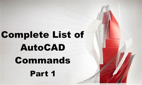 800 AutoCAD Commands With PDF EBook To Download For Free PART 1 CADdikt