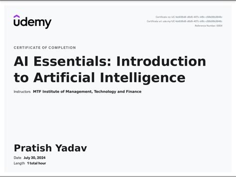 Pratish Yadav On Linkedin Ai Artificialintelligence Machinelearning Datascience Udemy