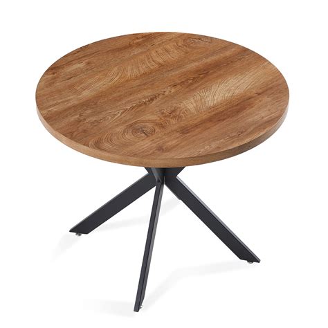 George Oliver Easy Assembly Mdf Round Dining Table Classic Chic Style