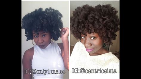 Hair Tutorial Perm Rod Set On 4c Natural Hair Youtube