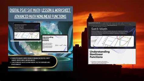 Digital Sat Prep Math Dsat Lesson Nonlinear Equations By Geeking Out On Stem