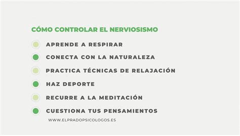 5 técnicas efectivas para calmar los nervios rápidamente - AVEEC