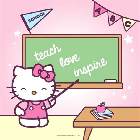 Pin By Doreen Woo On Hello Kitty Obsession Hello Kitty School Hello