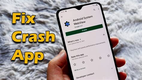 How To Fix Crash App Android System Webview Update Ictfix