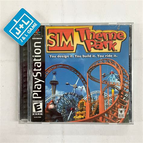 Sim Theme Park Ps1 Playstation 1 Pre Owned Jandl Game