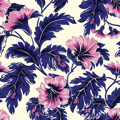 Floral Patterns Repeatable Designs For Fabric Or Paper Stock Image