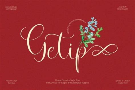 Getip Font Free Font