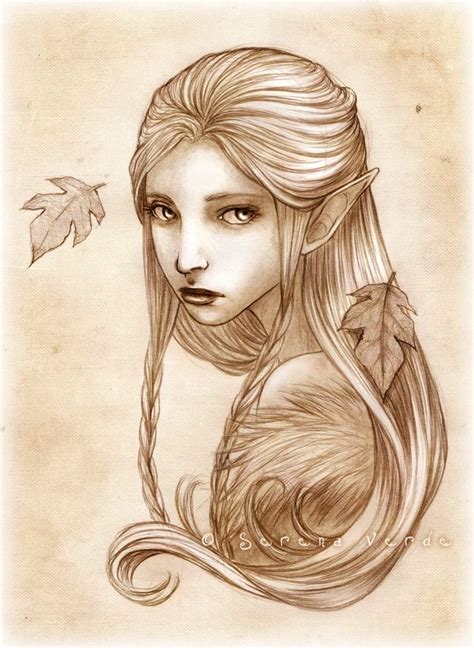 Elf Drawings Fantasy Drawings Pencil Drawings Elves Fantasy Fantasy