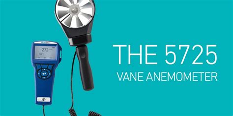 Get To Know The 5725 Vane Anemometer Kenelec Scientific