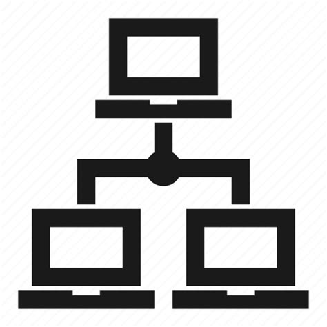 Computer Connection Internet Lan Laptop Network Terminal Icon Download On Iconfinder
