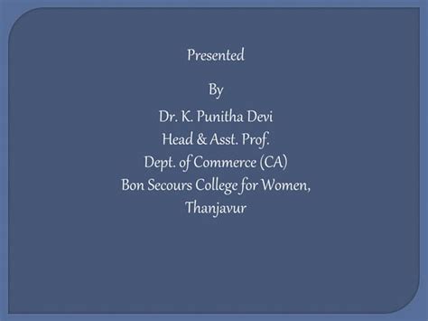 Quantitative Theory Of Managementpptx