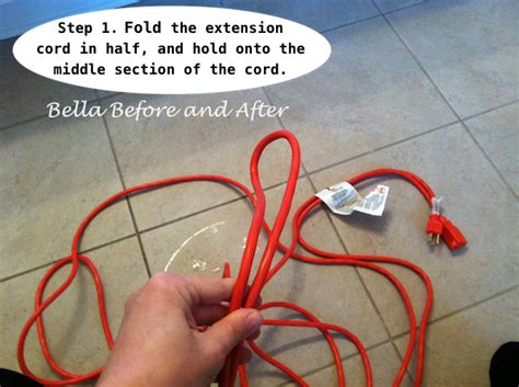 Bella Before And After Q Tip How To Wrap An Extension Cord