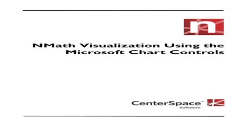 Pdf Nmath Visualization Using The Microsoft Chart Controls · Using