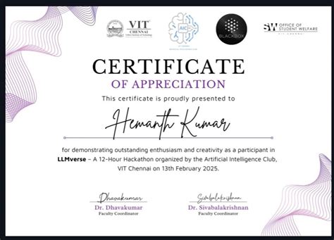 Hackathon Innovation Interactivechat Webdevelopment Techjourney Hemanth Kumar