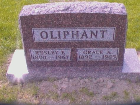 Wesley Edward Oliphant 1890 1967 Memorial Find A Grave