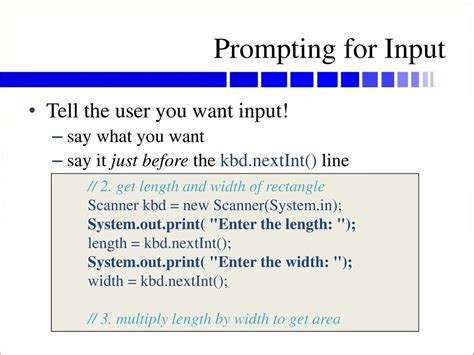 The Program Class The Main Method Variables Output And Input Ppt