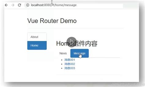 Vue路由vue Router Csdn博客