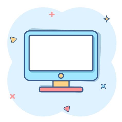 Cartoon Computer Screen