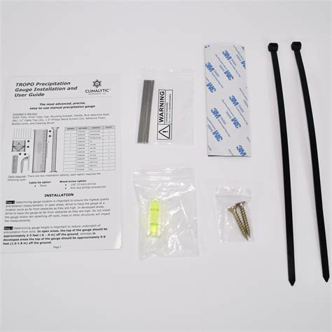 Tropo 4 Inch Precipitation Gauge Free Us Shipping Premium