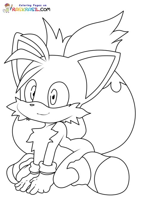 Miles Tails Coloring Pages