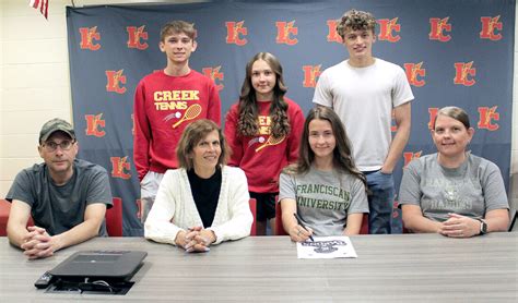 Creeks Doerr Signs With Franciscan News Sports Jobs Weirton Daily Times
