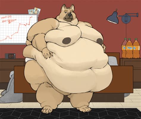 Rule 34 Alarm Alarm Clock Anthro Bed Bedroom Belly Belly Overhang