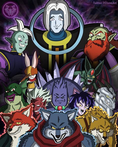 Dragon Ball Super Universe 9 Dragon Ball Anime Dragon Ball Super