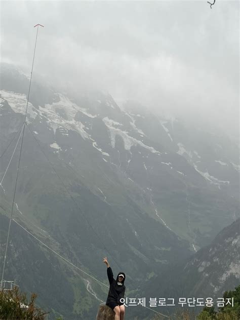 스위스 뮤렌 비오는 날 그린델발트에서 뮈렌 통나무 보러 간 후기 및 가는 법 산악열차 및 케이블카 네이버 블로그