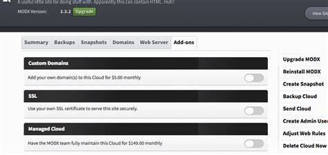 Modx Cloud Update May 12 2016—self Serve Ssl Modx