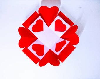 Exploding Box Svg Etsy