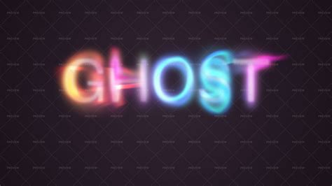 Ghost Unicorn Text Effect - Graphics | Motion Array