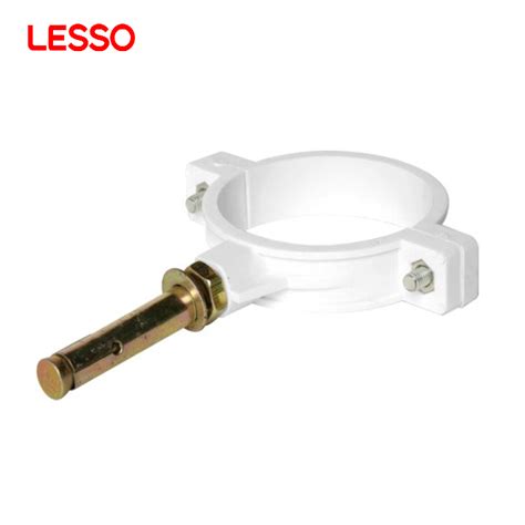 Lesso Pvc Pipe Fitting Saddle Clamp Small Pipe Clamp Explore China